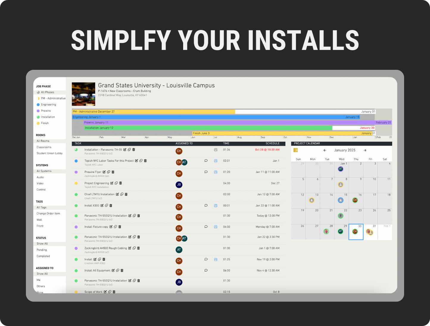 Jetbuilt • AV Project Sales & Management Software